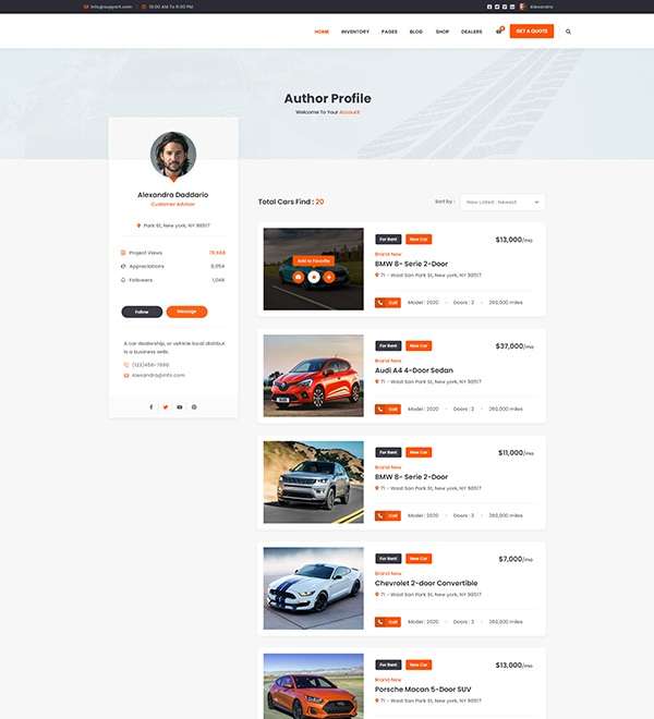 Car Garage Web Design In London: Build Your Automotive Site - IWS